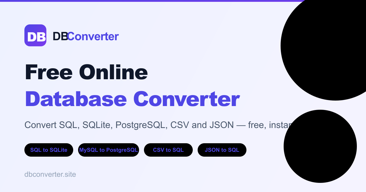 CSV to MariaDB Converter Online Free | DBConverter